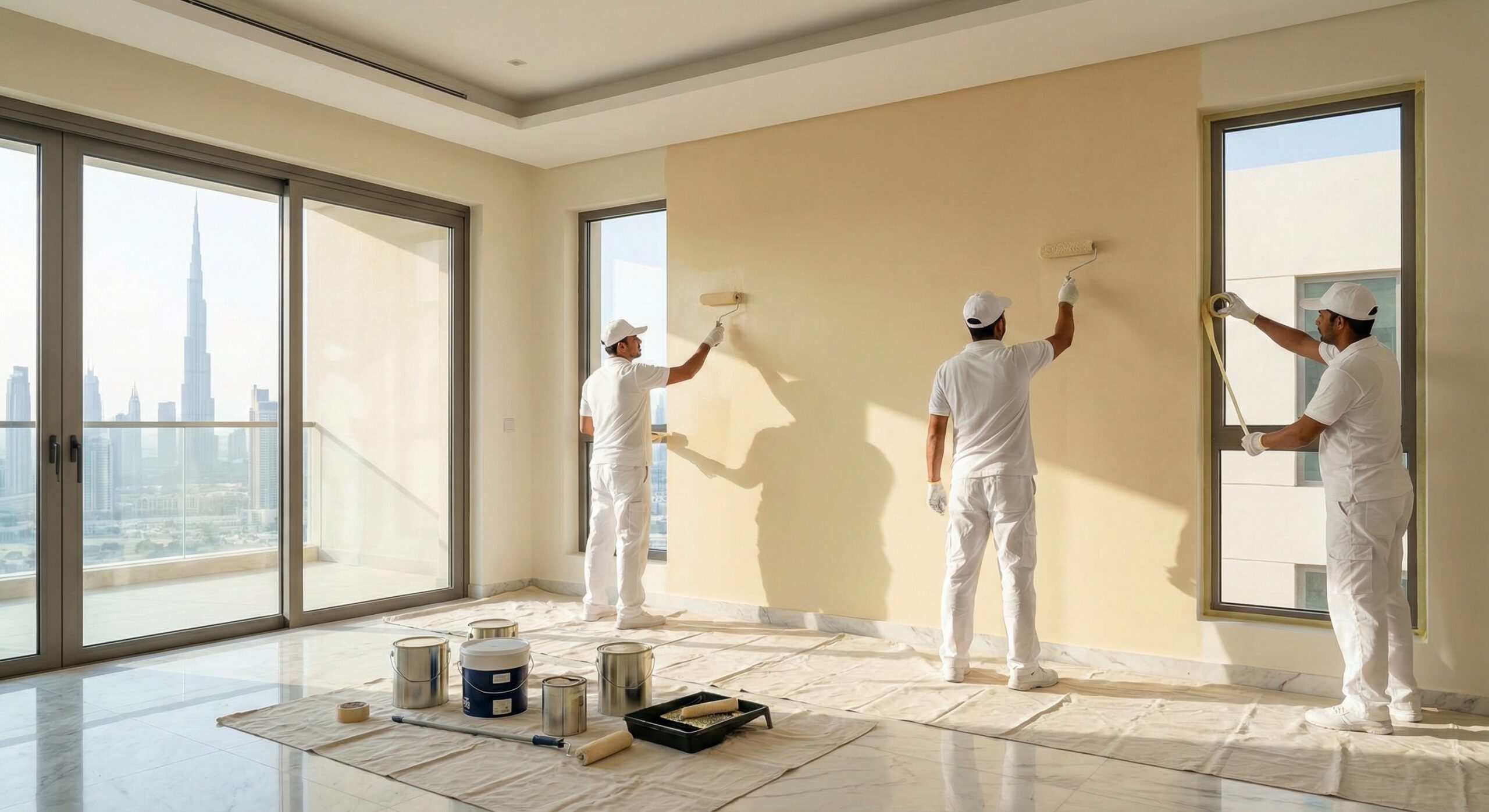 Apartment Painting Cost in Dubai: The 2026 Price Guide - Wall Painter ...